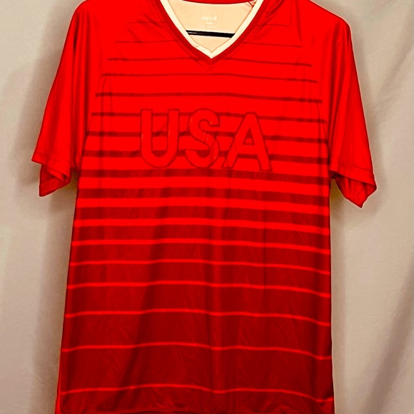 Mitre | Shirts | Mitre Team Usa Soccer Jersey Size S Regular Fit | Poshmark